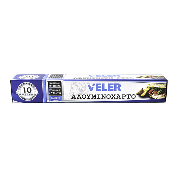 Veler Aluminium Foil 30cm x 10m - Opencare.gr